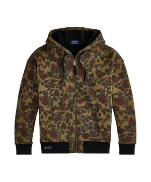 Polo Ralph Lauren Camo Full-zip Hoodie - Green