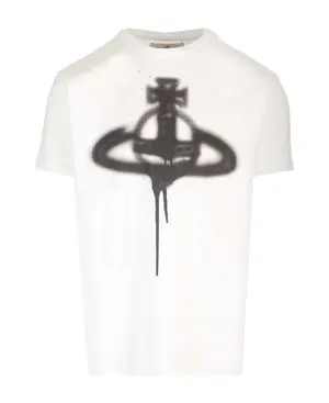 VIVIENNE WESTWOOD Spray Orb Print T-shirt