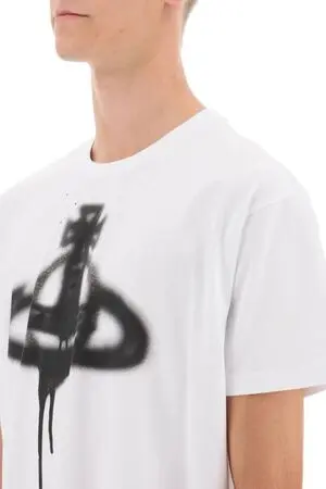 VIVIENNE WESTWOOD Spray Orb Print T-shirt