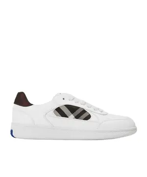 Burberry Terrace" Sneakers With Iconic Check Detail