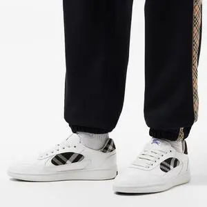 Burberry Terrace" Sneakers With Iconic Check Detail