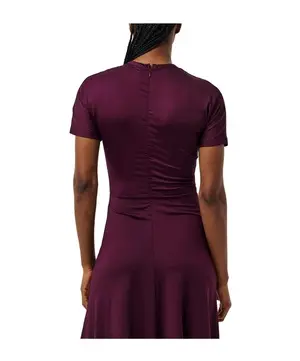 Victoria Beckham A-line Midi Dress With Gathered Detail