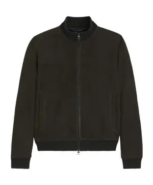 Hugo Boss Boss X Beckham Shearling Bomber Jacket
