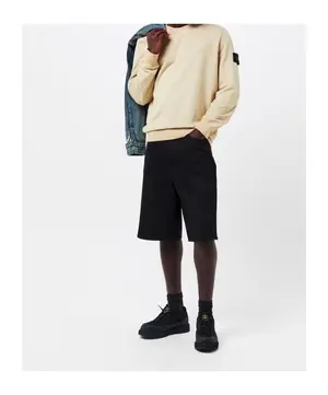 Stone Island Logo Crew Sweatshirt - Nude