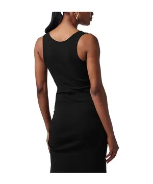 Versace Ruched Maxi Dress With Side Slit