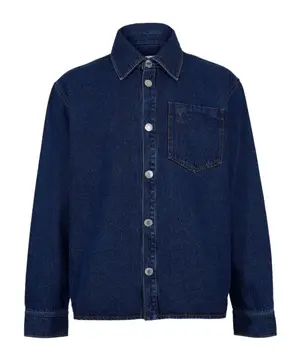 AMI Paris Long-sleeve Denim Shirt