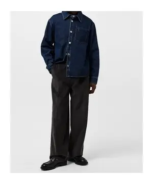 AMI Paris Long-sleeve Denim Shirt