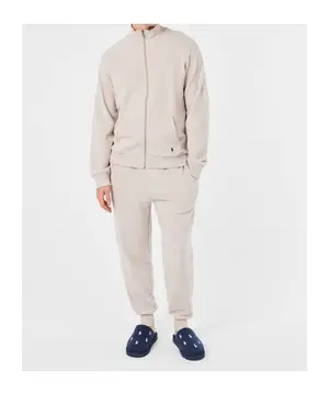 Polo Ralph Lauren Zip-up Fleece Mock Neck Top - No