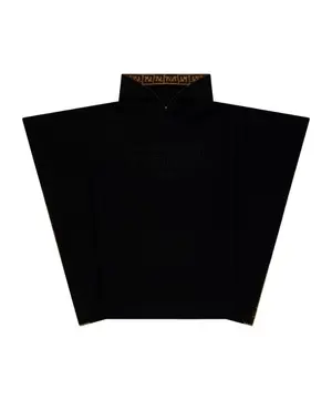 Fendi Logo Shawl - Black