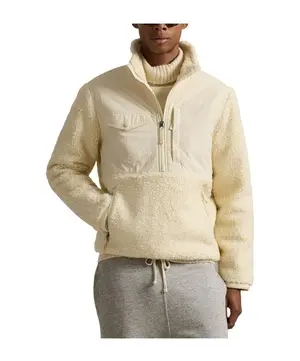 Polo Ralph Lauren Zip-up Fleece Jacket - Nude