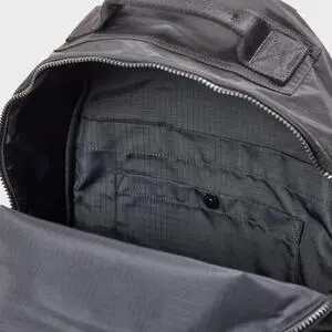Stone Island Backpack With Zip Pocket - Black