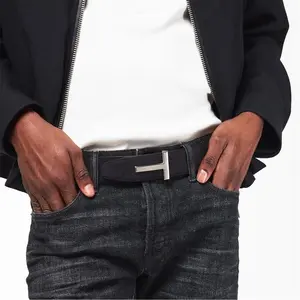 TOM FORD Metal T-buckle Belt