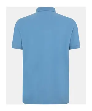 Stone Island Logo Polo Shirt - Blue