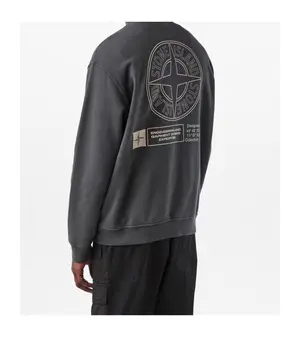 Stone Island Graphic Crew Neck Jumper