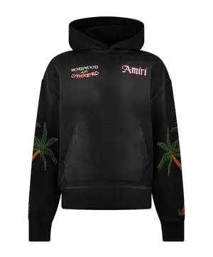 Amiri Over-the-head Hoodie - Black