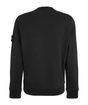 Stone Island Logo Crew Neck Sweatshirt