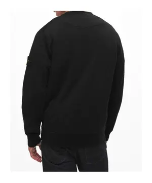 Stone Island Logo Crew Neck Sweatshirt