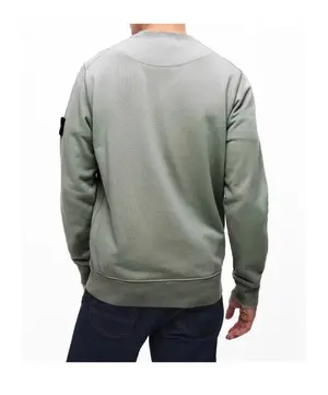 Stone Island Logo Crew Neck Sweatshirt