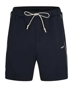 Hugo Boss Fleece Shorts With Elastic Waist