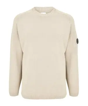 C.P. COMPANY Logo Crew Neck Sweater