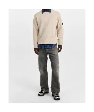 C.P. COMPANY Logo Crew Neck Sweater
