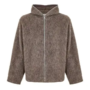 Our Legacy Fully Zip-up Knit Hoodie - No