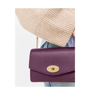 Mulberry Small Crossbody Bag With Turn Lock - Red