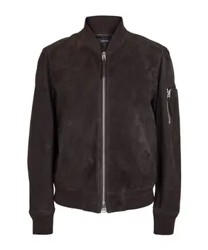 TOM FORD Suede Bomber Jacket