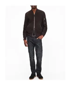 TOM FORD Suede Bomber Jacket