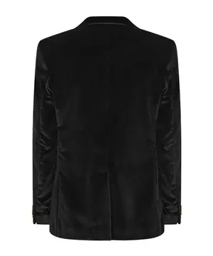 Dolce & Gabbana Velvet Single-breasted Blazer