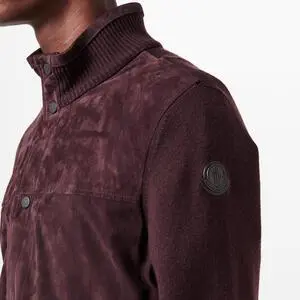 Moncler Suede Stand-collar Jacket