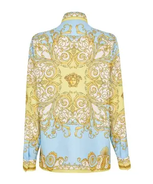 Versace Printed Silk Shirt - Multicolor