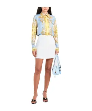 Versace Printed Silk Shirt - Multicolor