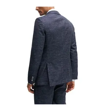 Hugo Boss Breasted Smart Casual Suit Jacket - Black
