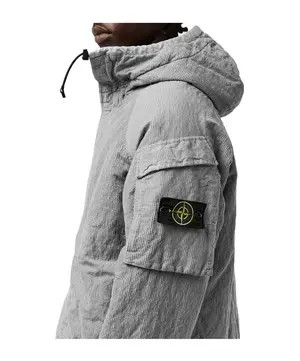 Stone Island Casual Jacket With Drawstring And Hood