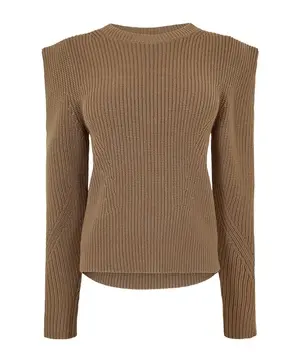 Hugo Boss Crew-neck Knit Sweater - Brown