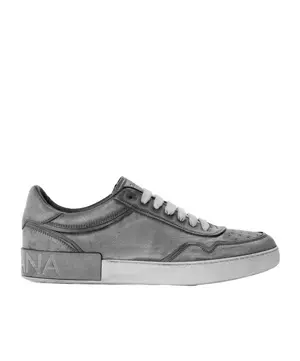 Dolce & Gabbana Solid Color Low Trainers - Gray