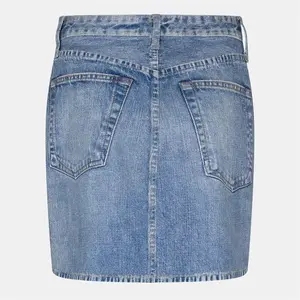 Rag & Bone Mini Denim Skirt - Blue