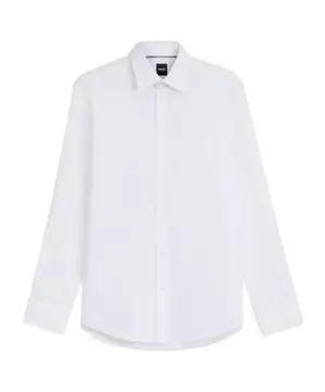 Hugo Boss Oxford Shirt - White