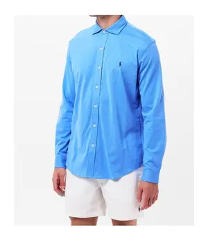 Polo Ralph Lauren Cotton Jersey Shirt - Blue