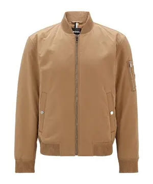 Hugo Boss Bomber Jacket - Brown