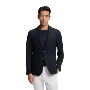 Hugo Boss Navy Blue Tailored Blazer