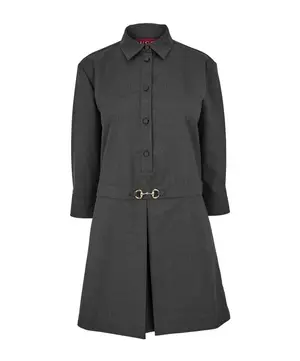 Gucci Horsebit Shirt Dress - Black