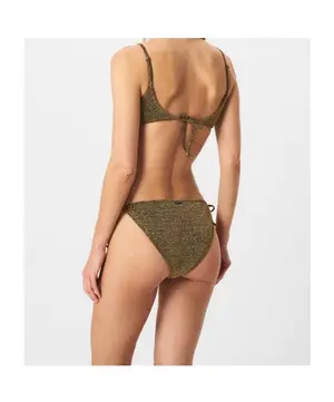 Balenciaga Triangle Cup Bikini Set With Tie-up Details
