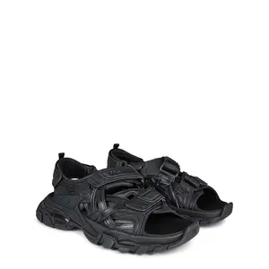 Balenciaga Neoprene Rubber Track Sandals