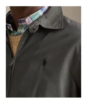 Polo Ralph Lauren Logo Embroidered Casual Jacket - Grey
