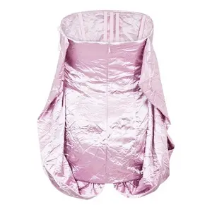 Attico Satin Mini Dress
