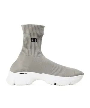 Balenciaga Balenciaga Speed 3.0 Knit Sneakers Gray