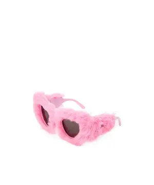 Balenciaga Fluffy Sunglasses