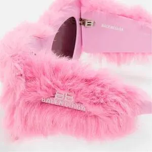 Balenciaga Fluffy Sunglasses